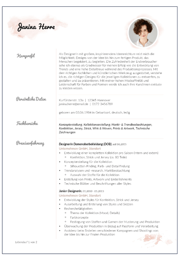 Luxus Bewerbung Nasil Yazilir Bild